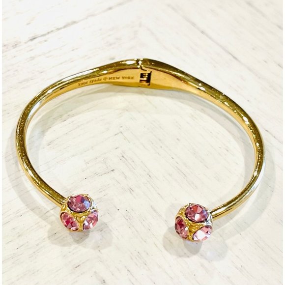 kate spade | Jewelry | Kate Spade Gold Plated Lady Marmalade Open Cuff ...